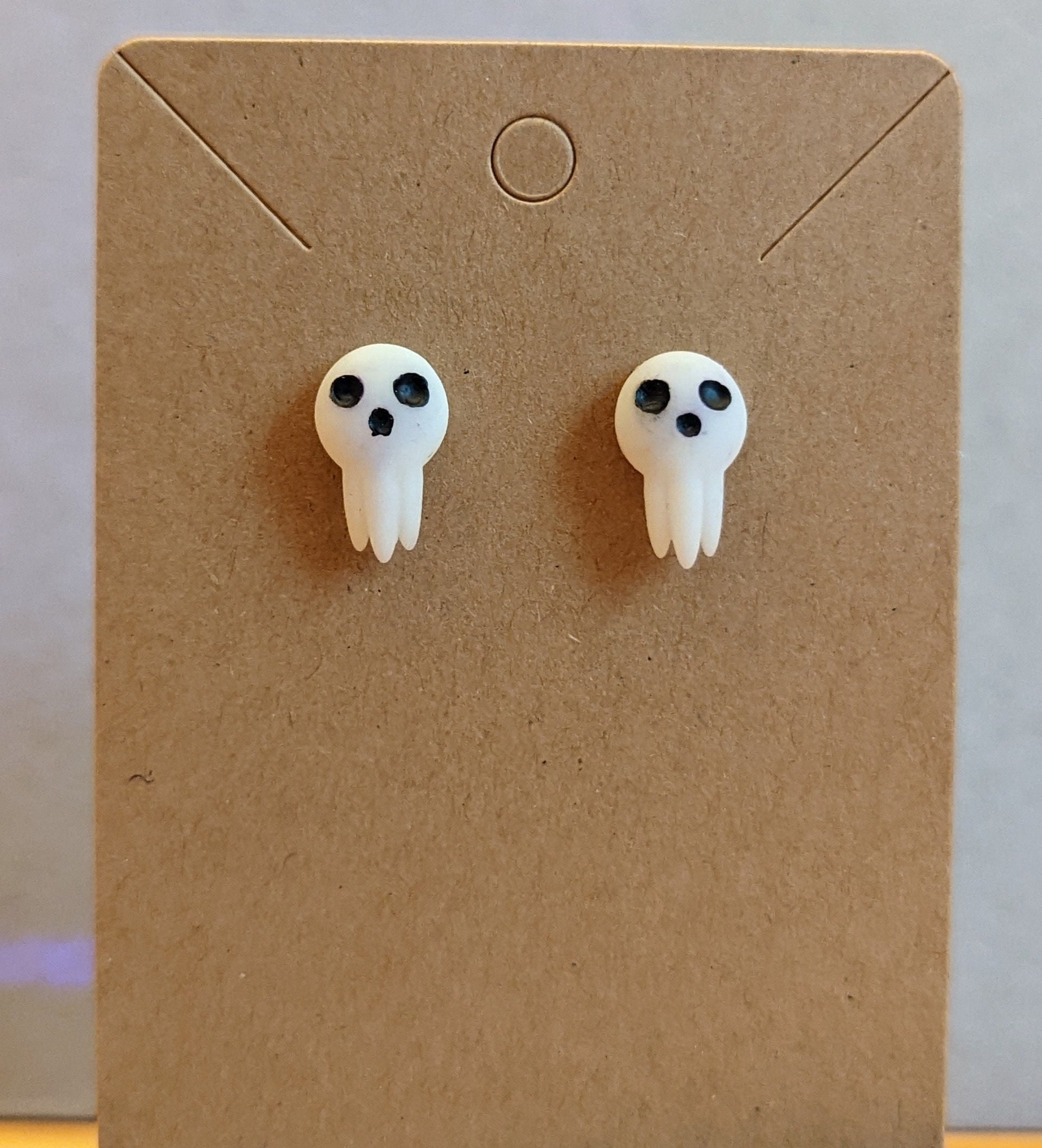 Soul Eater Death's Mask Skull Earrings Halloween Stud Earrings - Etsy