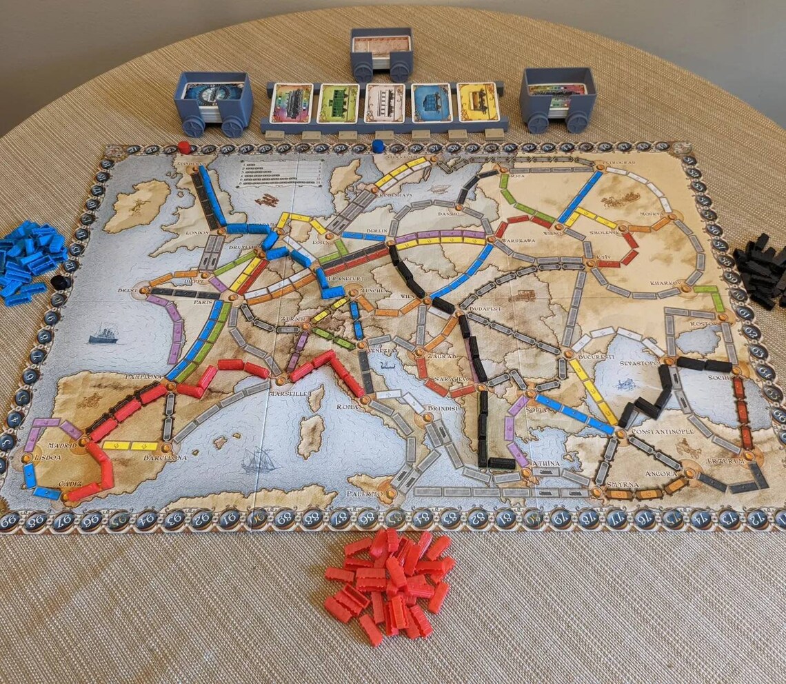 Ticket to Ride - Standard Card Holders (USA 1910, Europe & Other ...