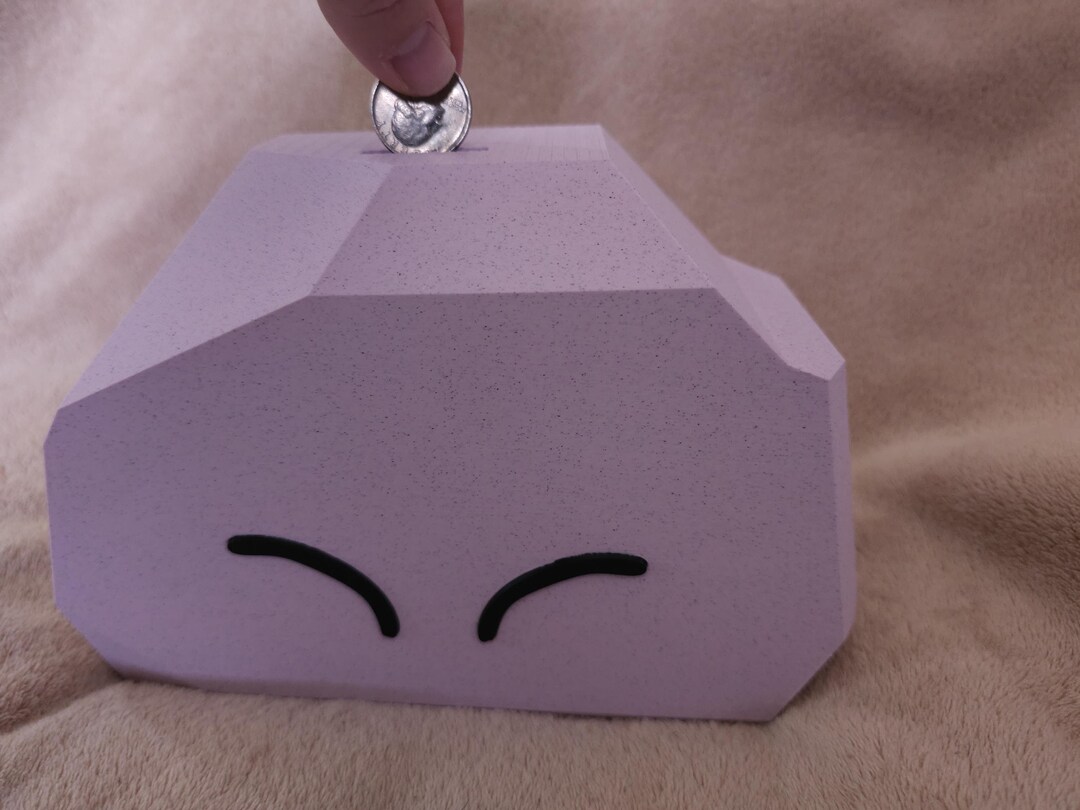 Kirby Piggy Bank | Kirby Rock Form Piggy Bank | Kirby Stone Form Piggy ...