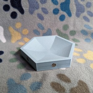 Magnetic Hexagonal Board Game Token Trays Resource Holders - Etsy