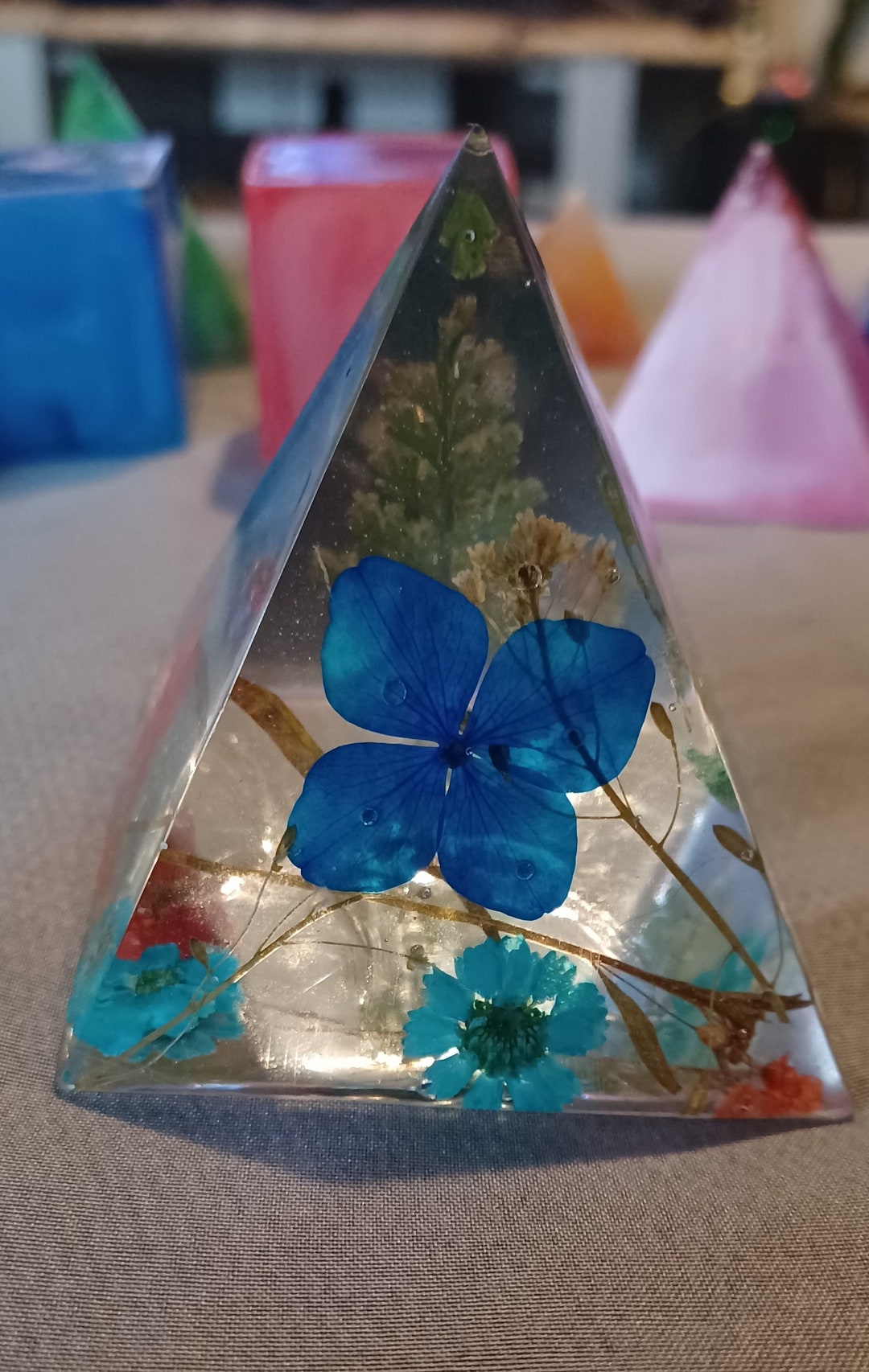 Decorative Paperweight Pyramids - Etsy