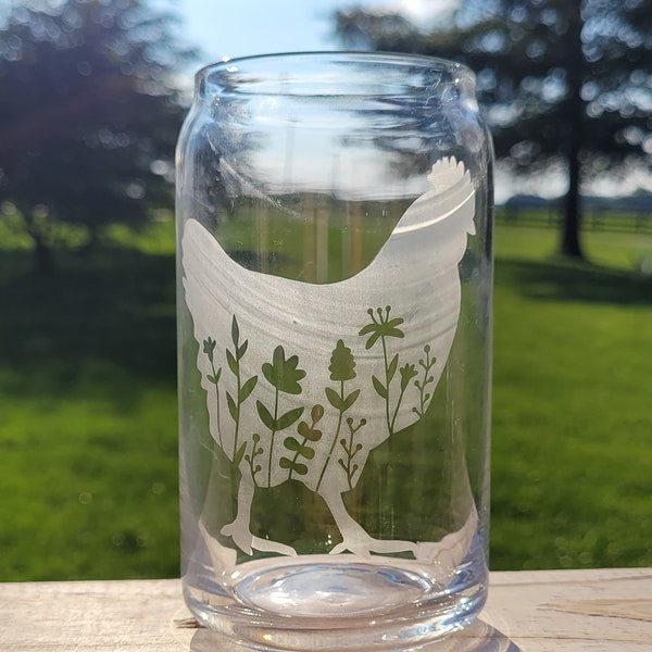 Glass Chicken - Etsy