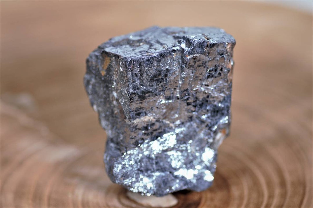 Moroccan Galena Specimen: Natural Rough Grey Crystal, Root Chakra - Etsy