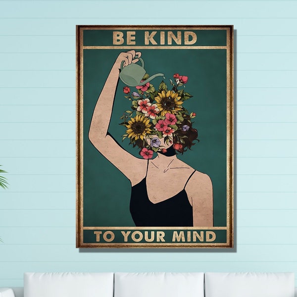 Be Kind Poster - Etsy