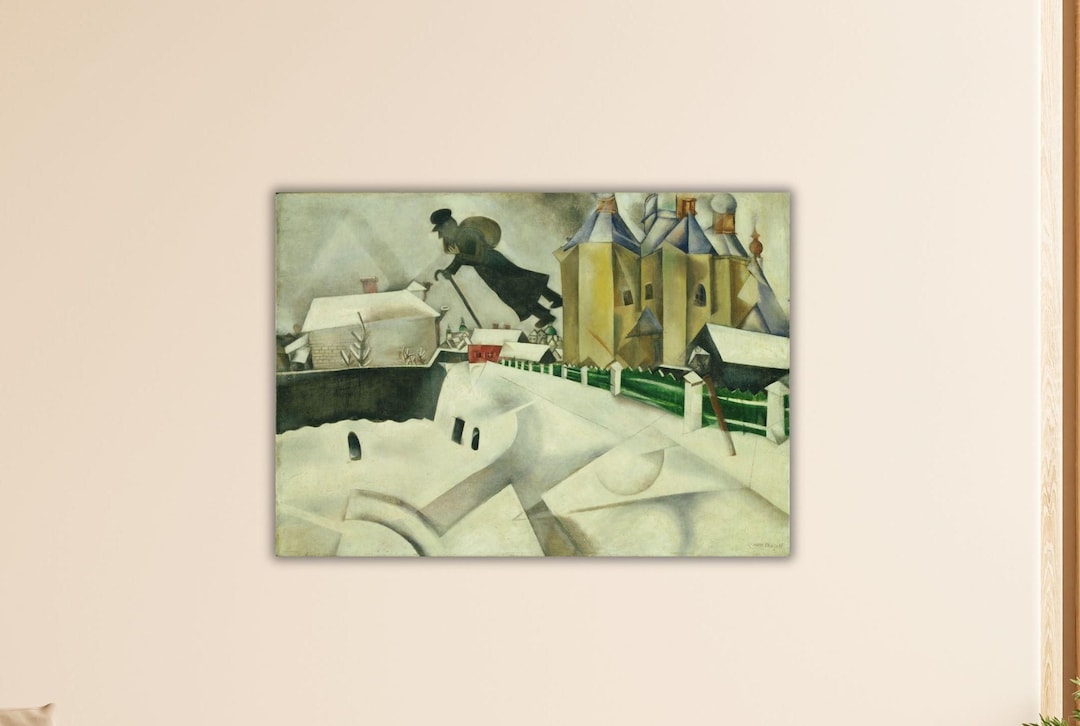 Marc Chagall Over Vitebsk Canvas Marc Chagall Paint Art Marc Chagall ...