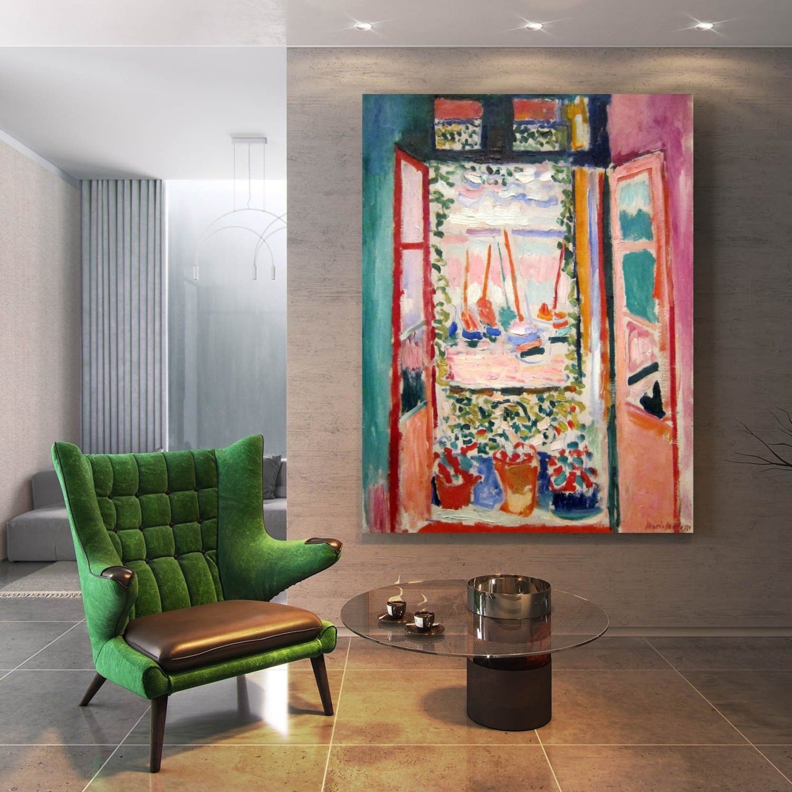 Henri Matisse the Open Window Canvas Wall Art / Henri Matisse Print ...