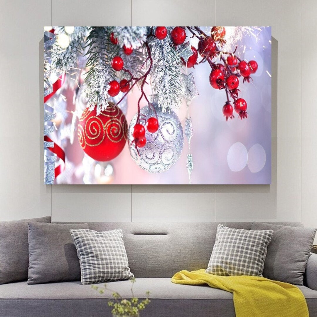 Christmas Canvas 22 Wall Arts/christmas Wall Decors/christmas Canvas ...