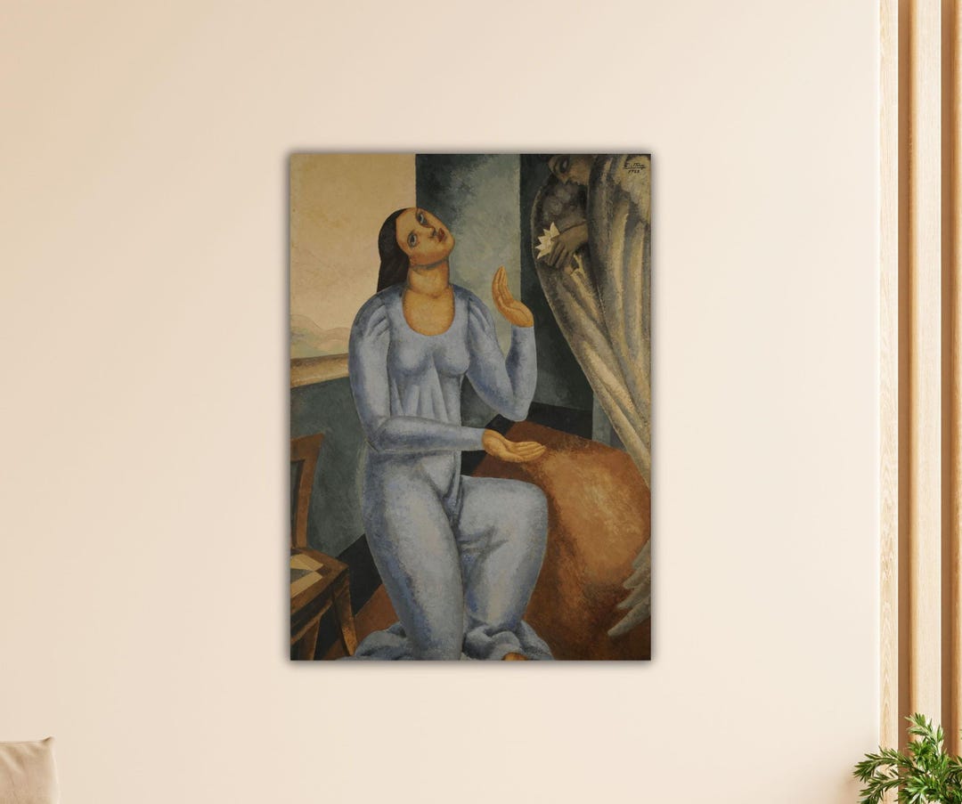 Alfredo Guttero Anunciacion Wall Art Alfredo Guttero Canvas Gift of ...