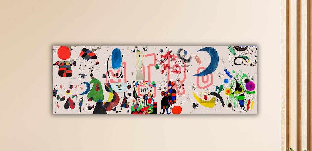 Joan Miro Collage Poster Joan Miro Printing Art Joan Miro Canvas Joan ...
