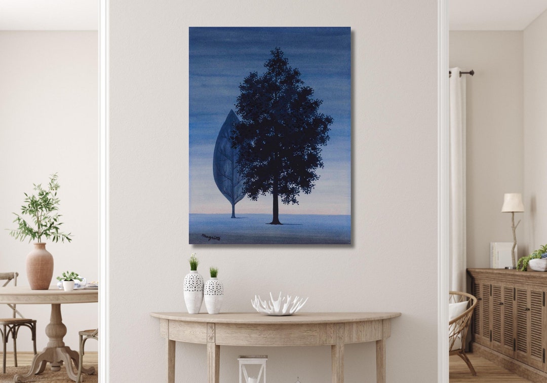 Rene Magritte the Tree Canvas Wall Art /famoust Art Prints/ High ...