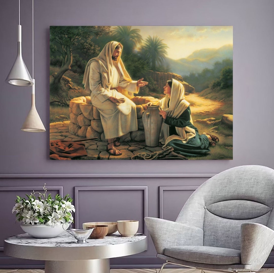 Jesus Canvas Poster Wall Art/jesus Poster Paintings Arts/jesus Poster ...