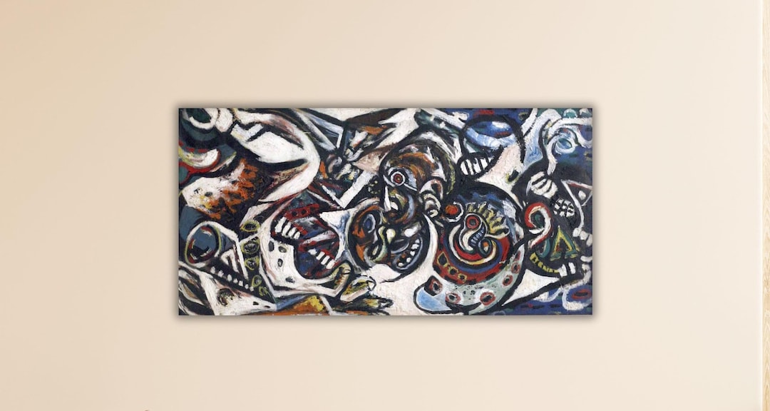 Jackson Pollock the Birth of an American Art Poster Pollock Print ...