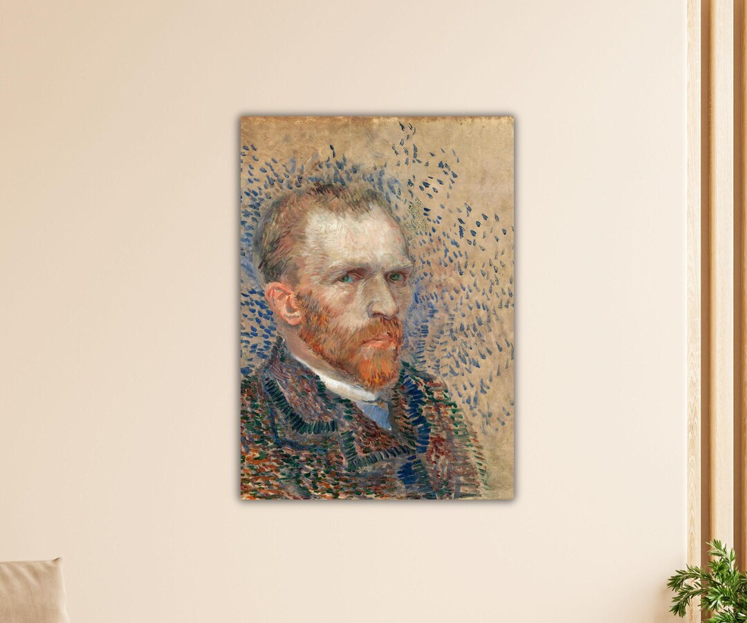 Vincent Van Gogh Self-portrait (1887) Wall Art Van Gogh Canvas Home ...