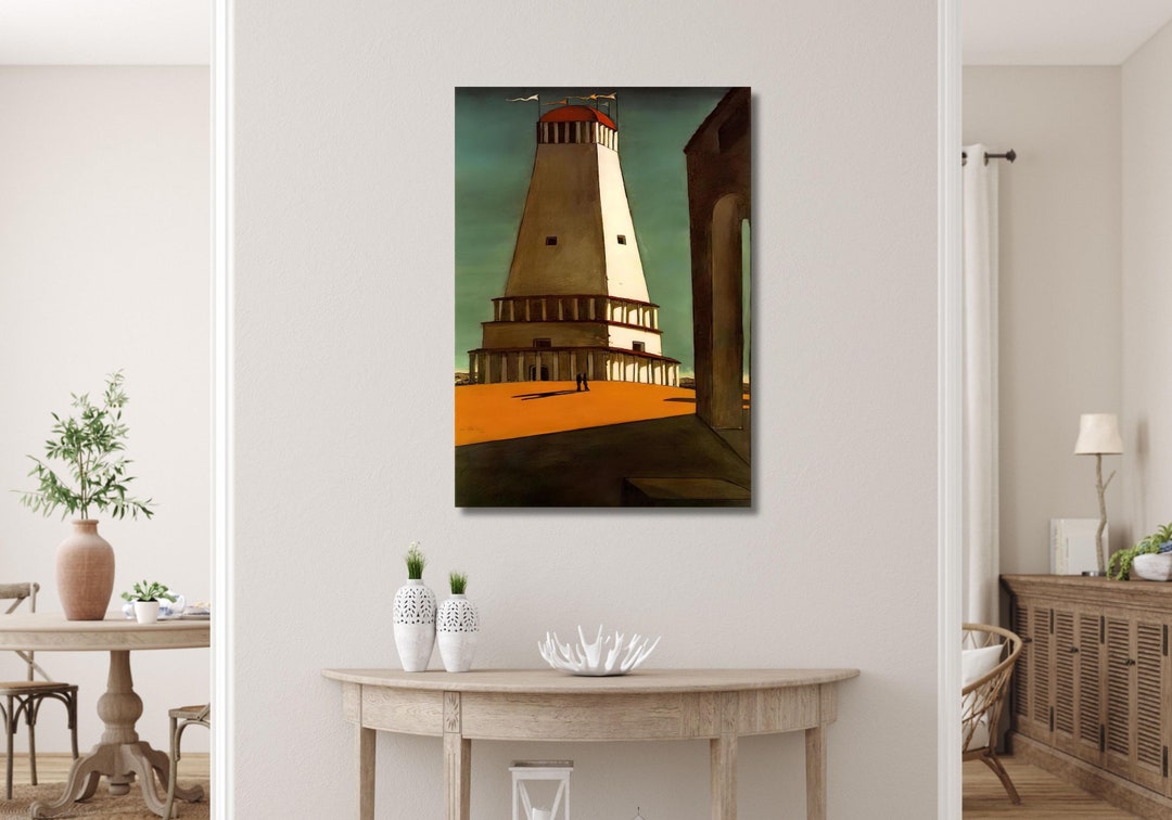 Giorgio De Chirico Canvas Poster Arts,the Nostalgia of the Infinite by ...