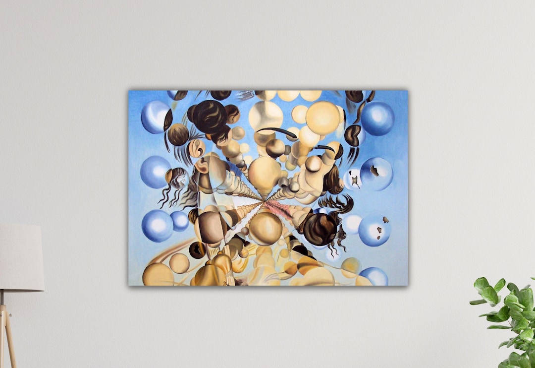 Salvador Dali Galatea of the Spheres Wall Art Dali Canvas Home ...