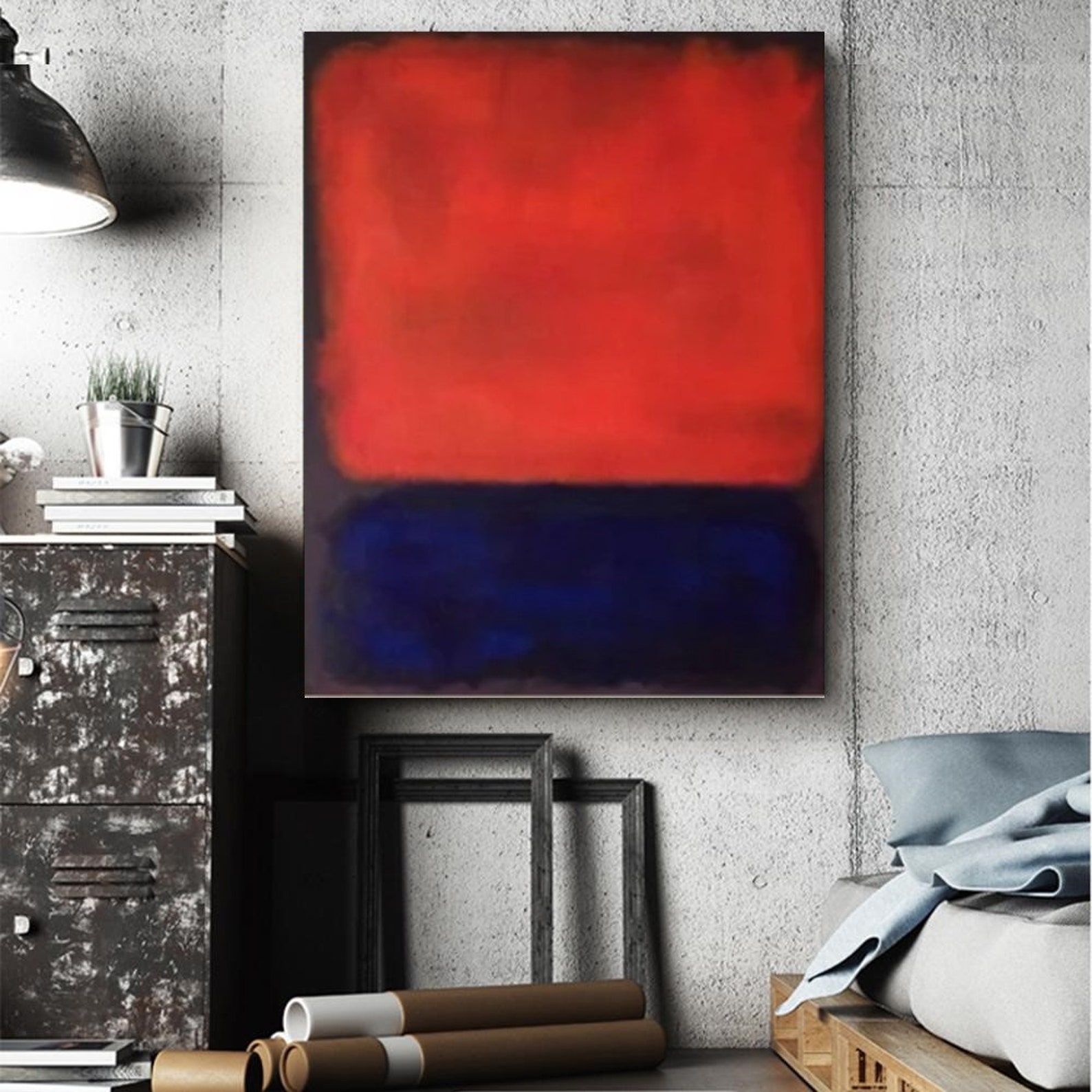 Mark Rothko Painting Canvas Wall Art/extra Large Canvas Poster Print ...