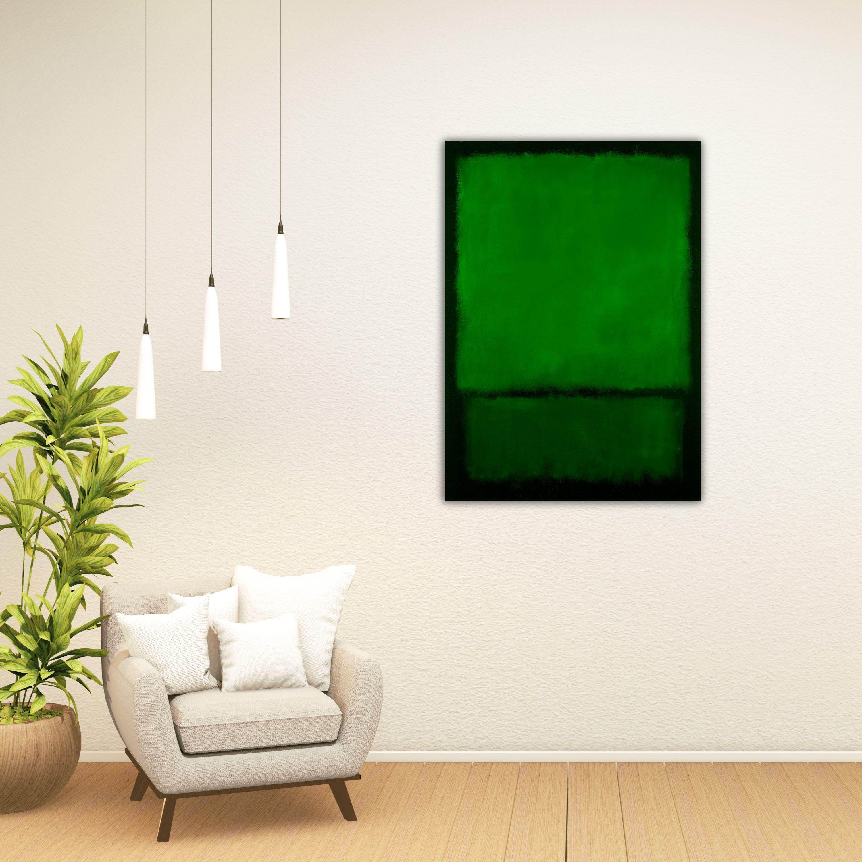 Mark Rothko Dark Green Wall Art Extra Large Canvas Rothko Printing Art ...