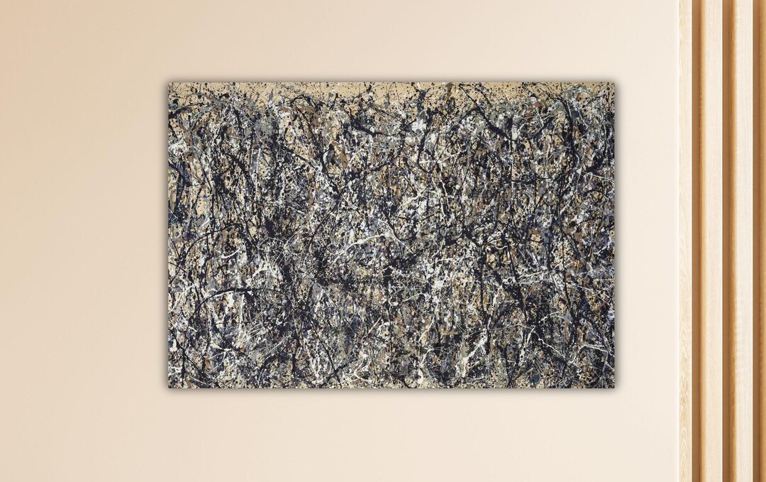 Jackson Pollock One Number 31-1950 Poster Pollock Canvas Pollock Wall ...