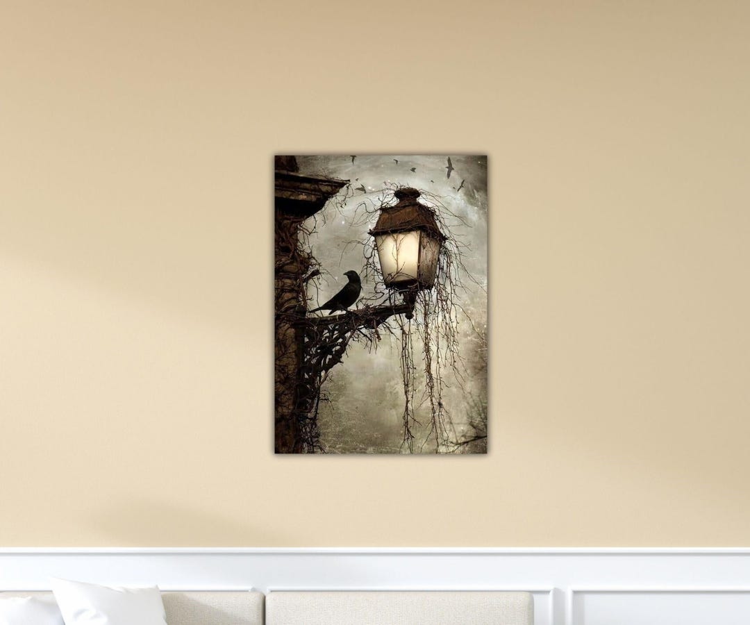 Arthur Rackham - Bird on a Lantern Wall Art Rackham Canvas Gift Home ...