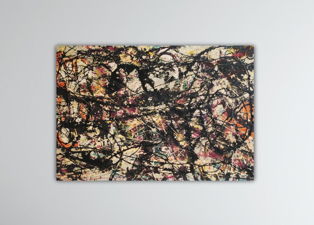 Jackson Pollock Shooting Star Poster Pollock Canvas Jackson Pollock ...