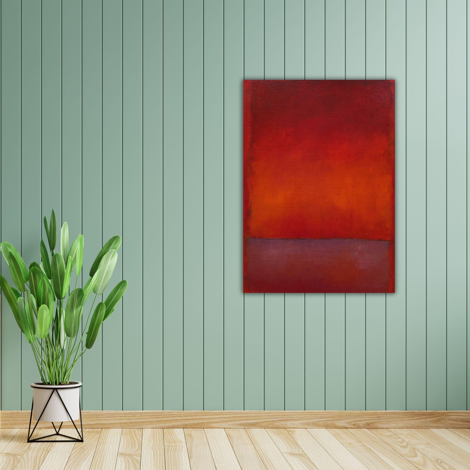 Mark Rothko Red Wall Art Extra Large Canvas Rothko Reproduction ...