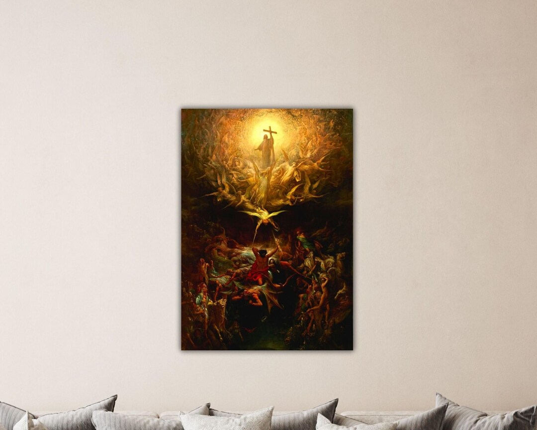 Gustave Dore the Triumph of Christianity Over Paganism Poster Dore Wall ...