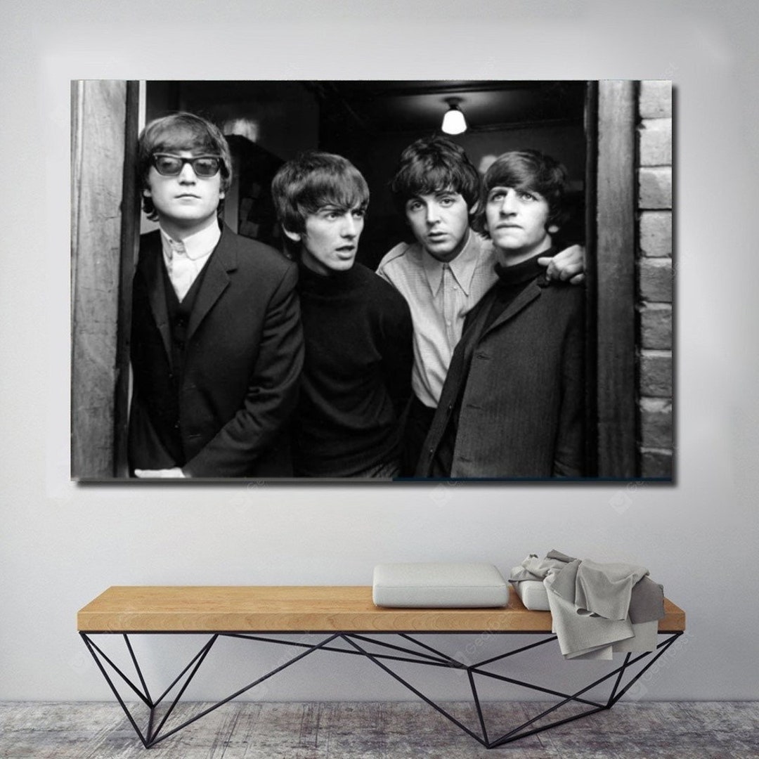 The Beatles Canvas Wall Art/ Music Poster/the Beatles Canvas Print/the Beatles Print Art/large ...