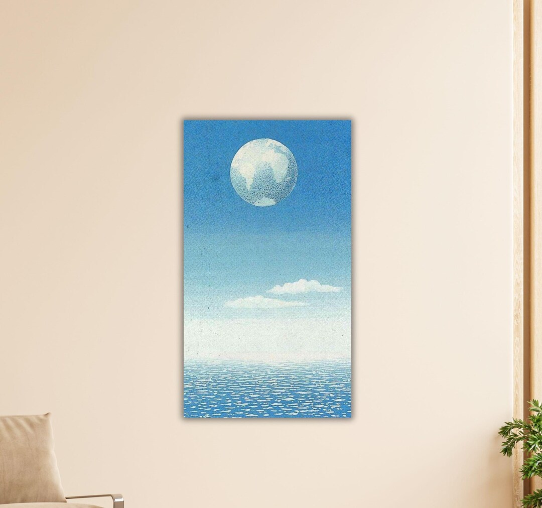 Rene Magritte İnvisible Mirror Wall Art Famoust Print Rene Magritte ...