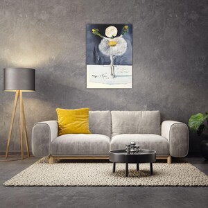 Salvador Dali Dandelon Poster Modern Wall Art Salvador Dali Wall Decor ...