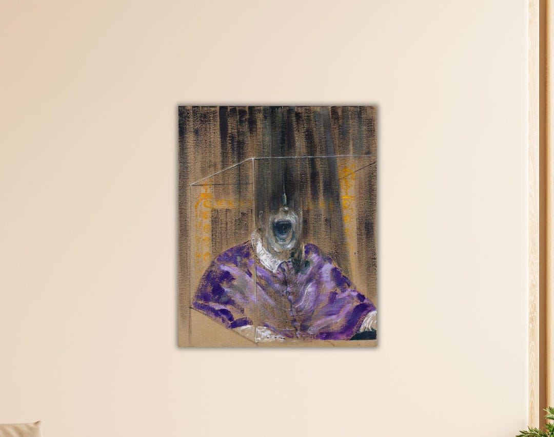 Francis Bacon Head VI 1949 Poster Francis Bacon Canvas Gift Home Decor ...