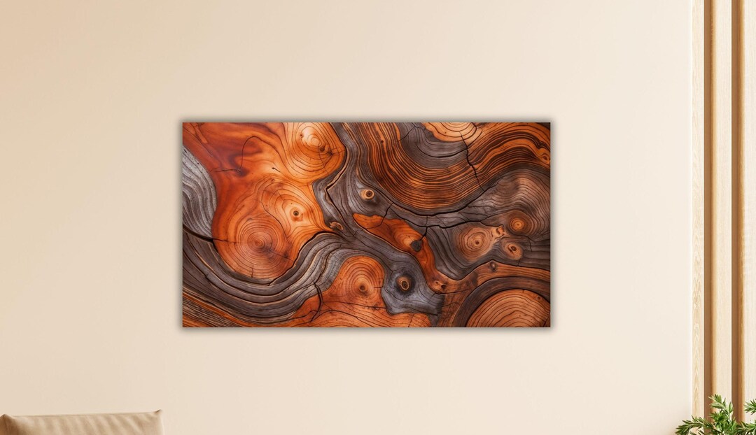 Gustav Klimt Red Tree Ring Colorful Poster Klimt Tree of Life Canvas ...