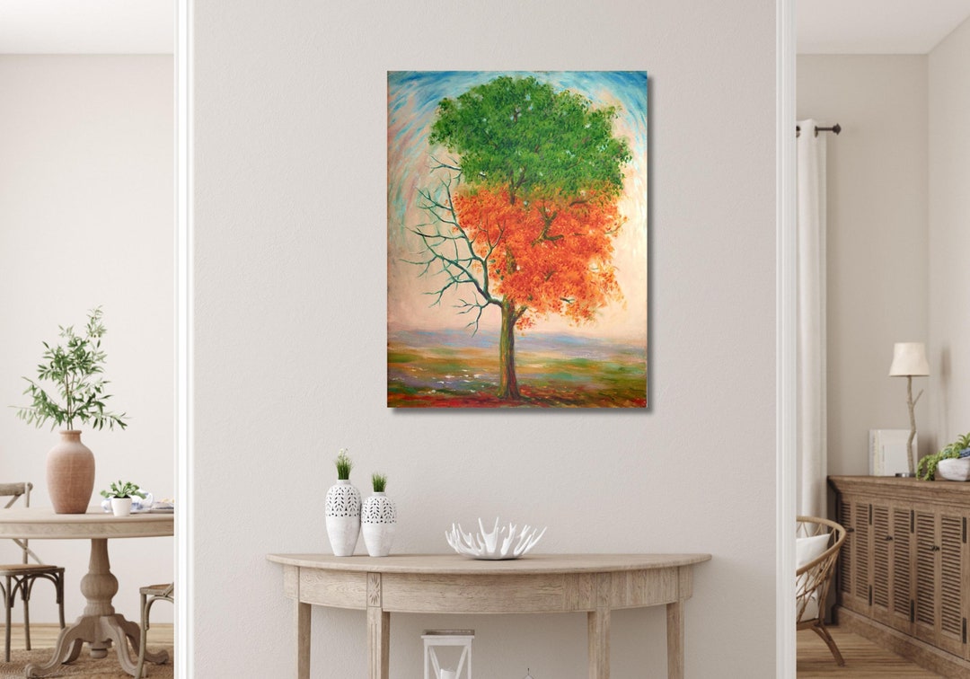 Rene Magritte the Tree Canvas Wall Art /famoust Art Prints/ High ...