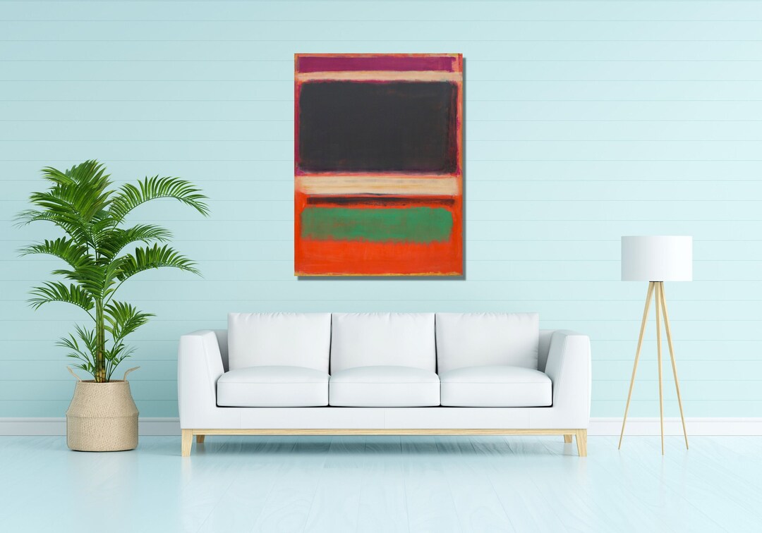 Mark Rothko Painting Canvas Wall Art/extra Large Canvas Poster Print ...