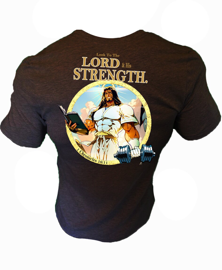 Iron Gods Buff Jesus Gym Shirt, Gym T-shirt, Mens Gym Outfit, Gym ...