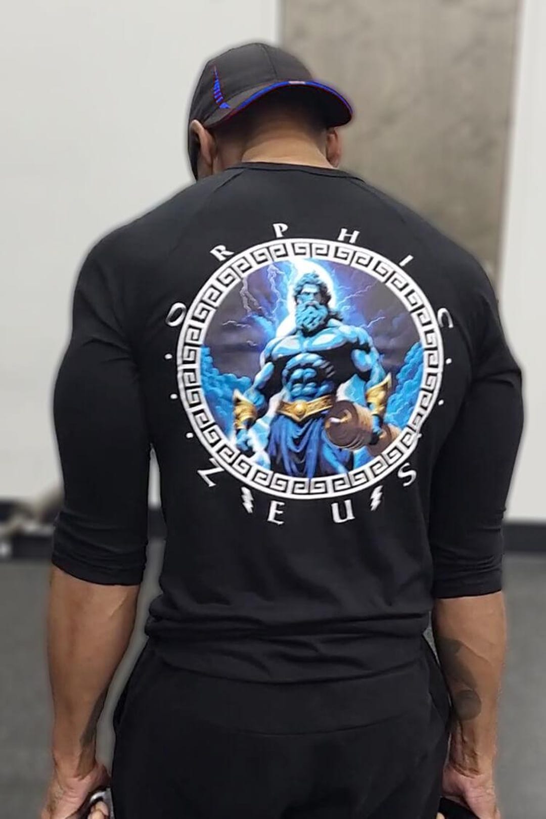 Iron Gods Orphic Zeus Gym T-shirt, Pump Cover, Gym Clothing, Aesthetic ...