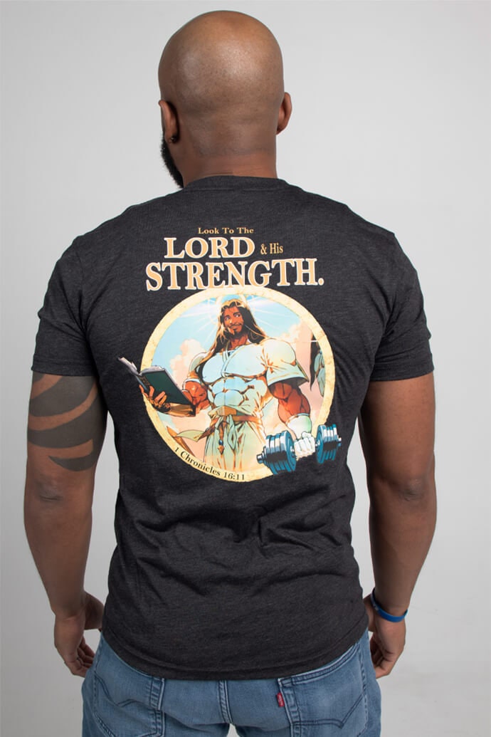 Iron Gods Buff Jesus Gym Shirt, Gym T-shirt, Mens Gym Outfit, Gym ...