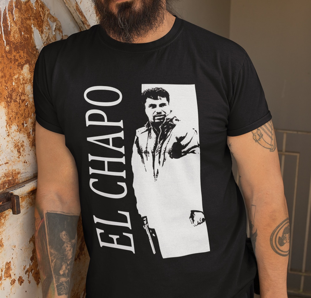 El Chapo T-shirt Scarface Crossover Shirt Original Gangster Shirt ...