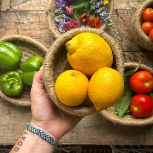 Handwoven Mini Garden Basket Mini Produce Baskets Mini Baskets ...