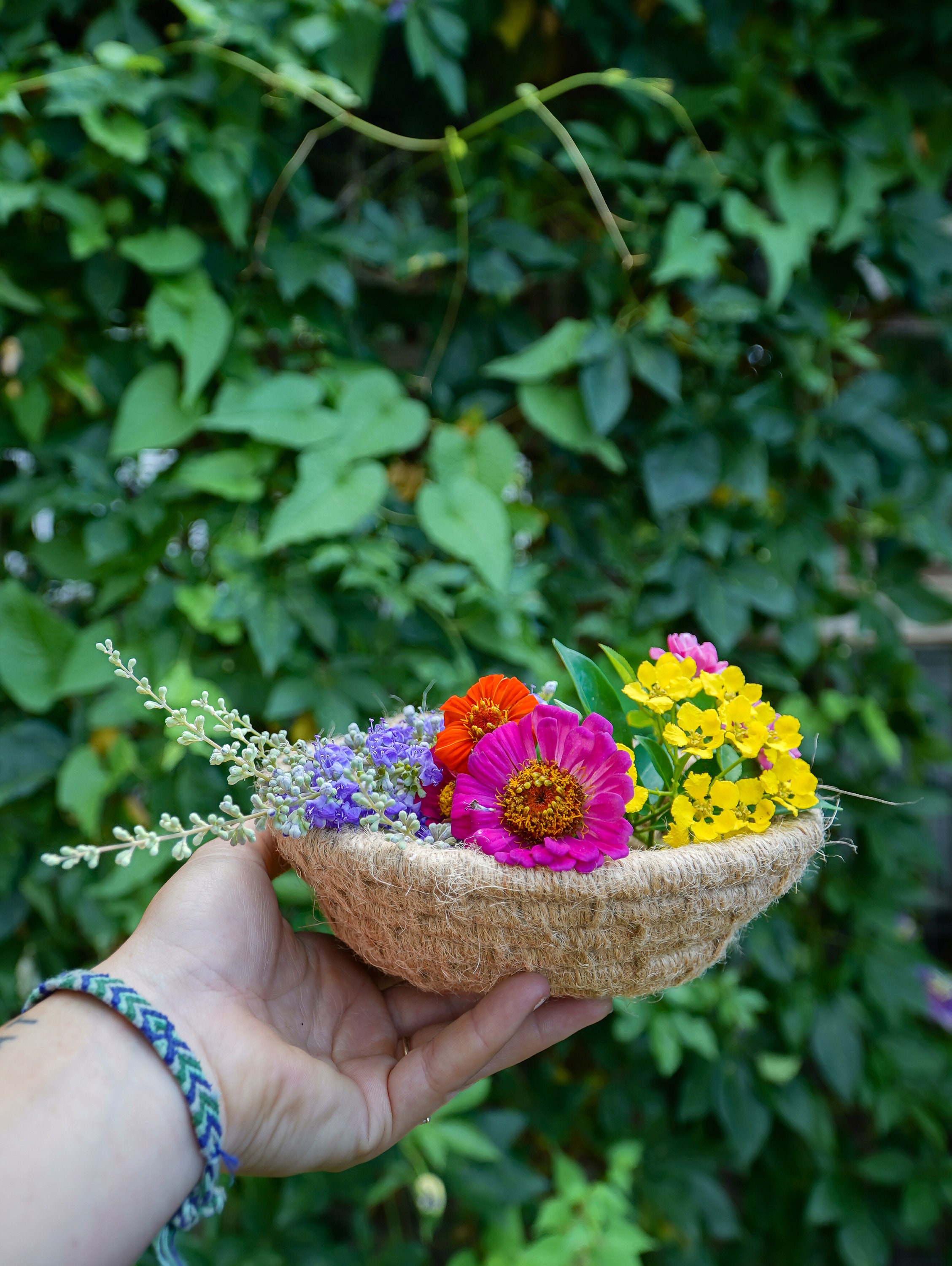 Handwoven Mini Garden Basket Mini Produce Baskets Mini Baskets ...