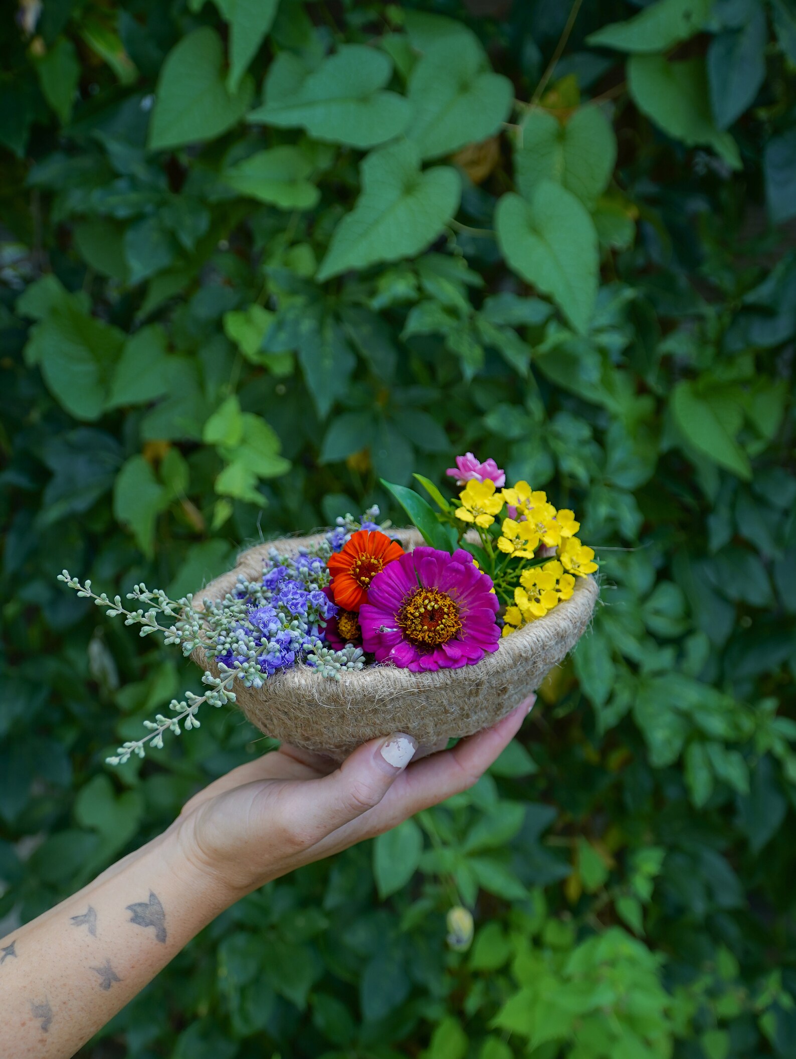 Handwoven Mini Garden Basket Mini Produce Baskets Mini Baskets ...