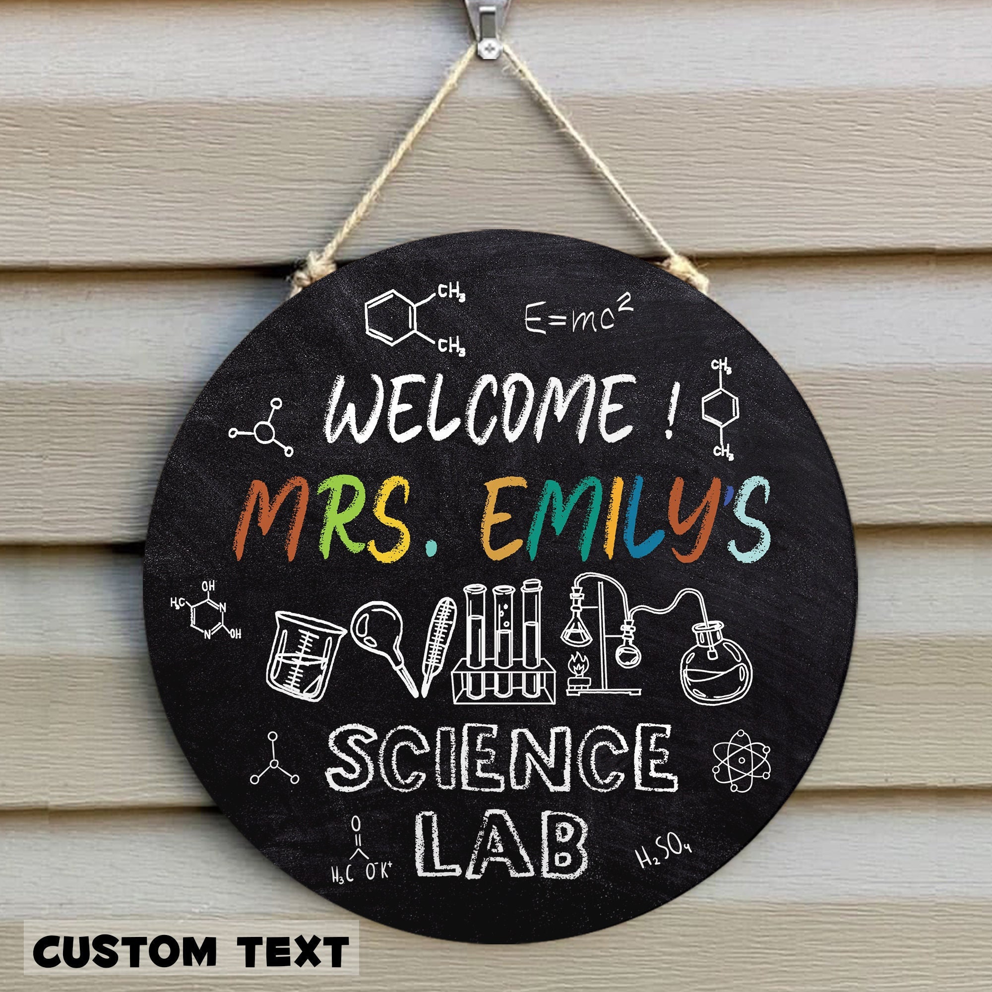 Home & Living Signs Classroom Door Sign Chalkboard Classroom Decor ...