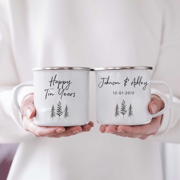 Anniversary Mugs - Etsy