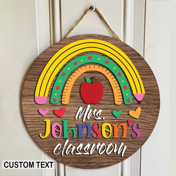 Welcome Teacher Door Signs