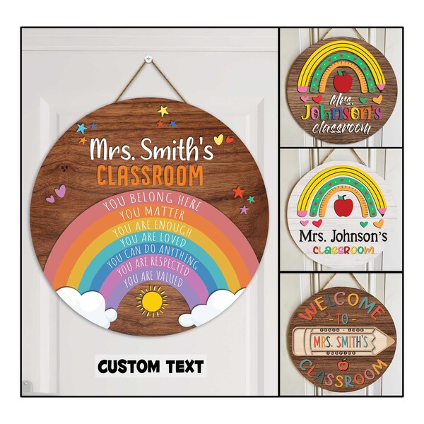 Classroom Door Sign - Etsy