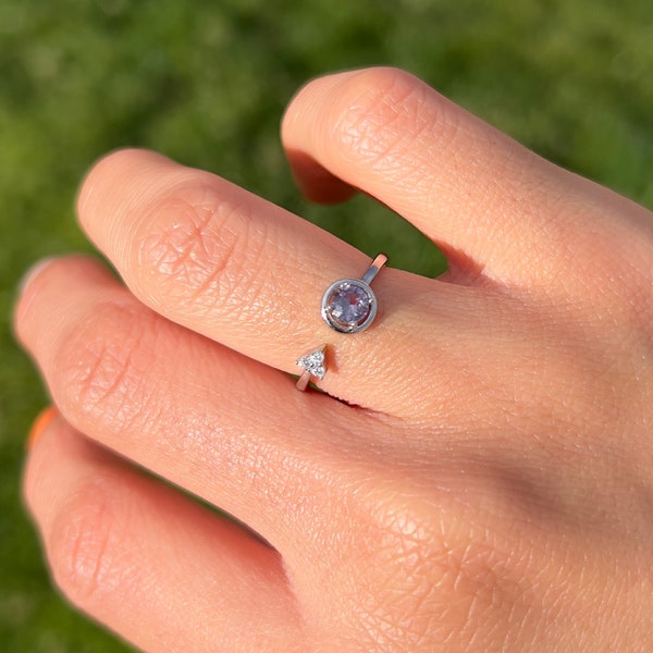 June Birthstone Ring - Etsy