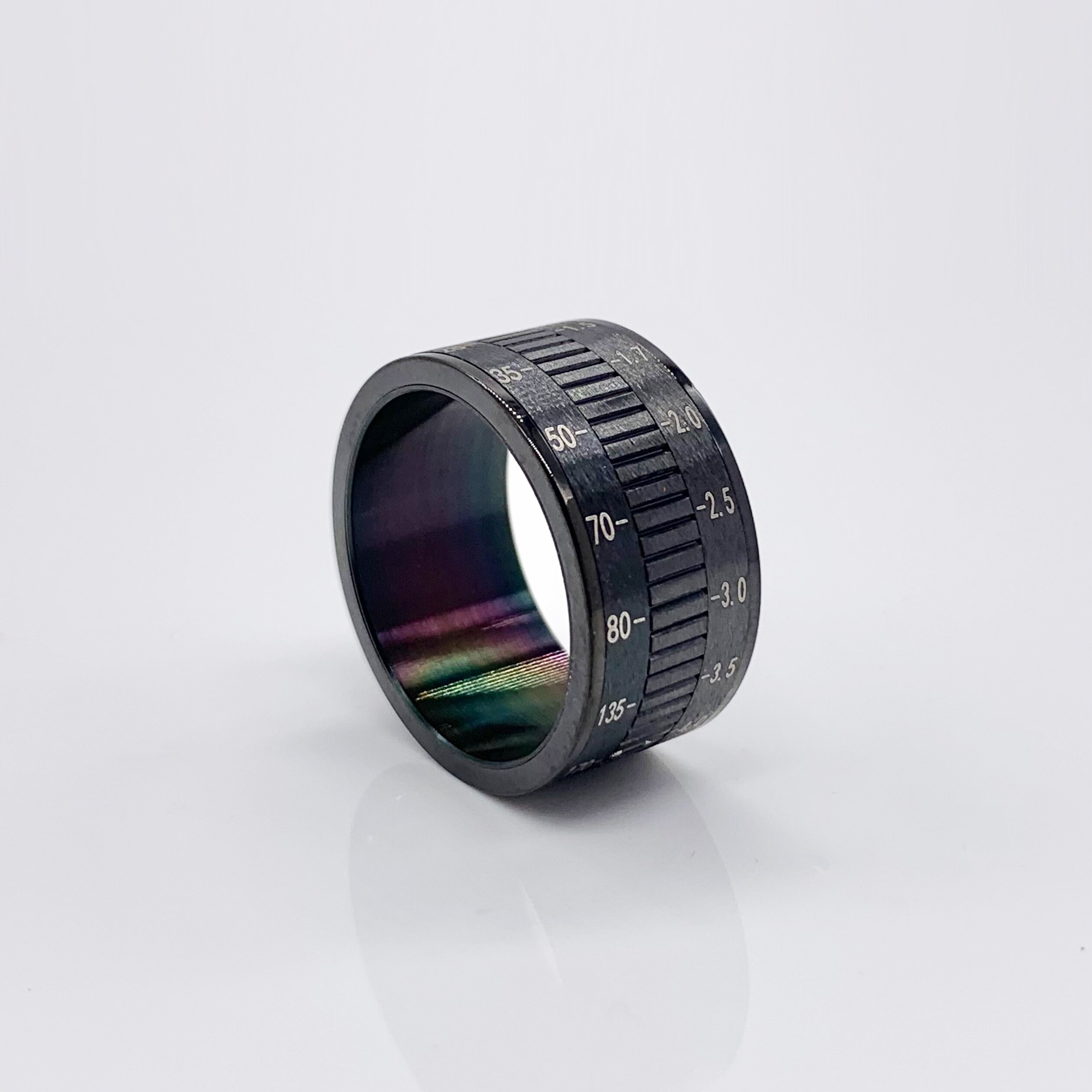 Lens Spinner Ring Moving Worry Ring Rotating Ring for Anxiety | Etsy