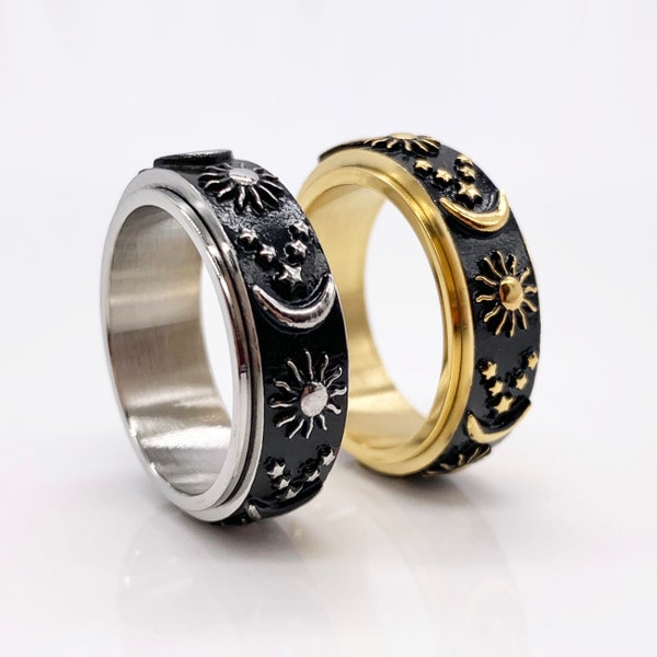 Gold Spinner Ring - Etsy