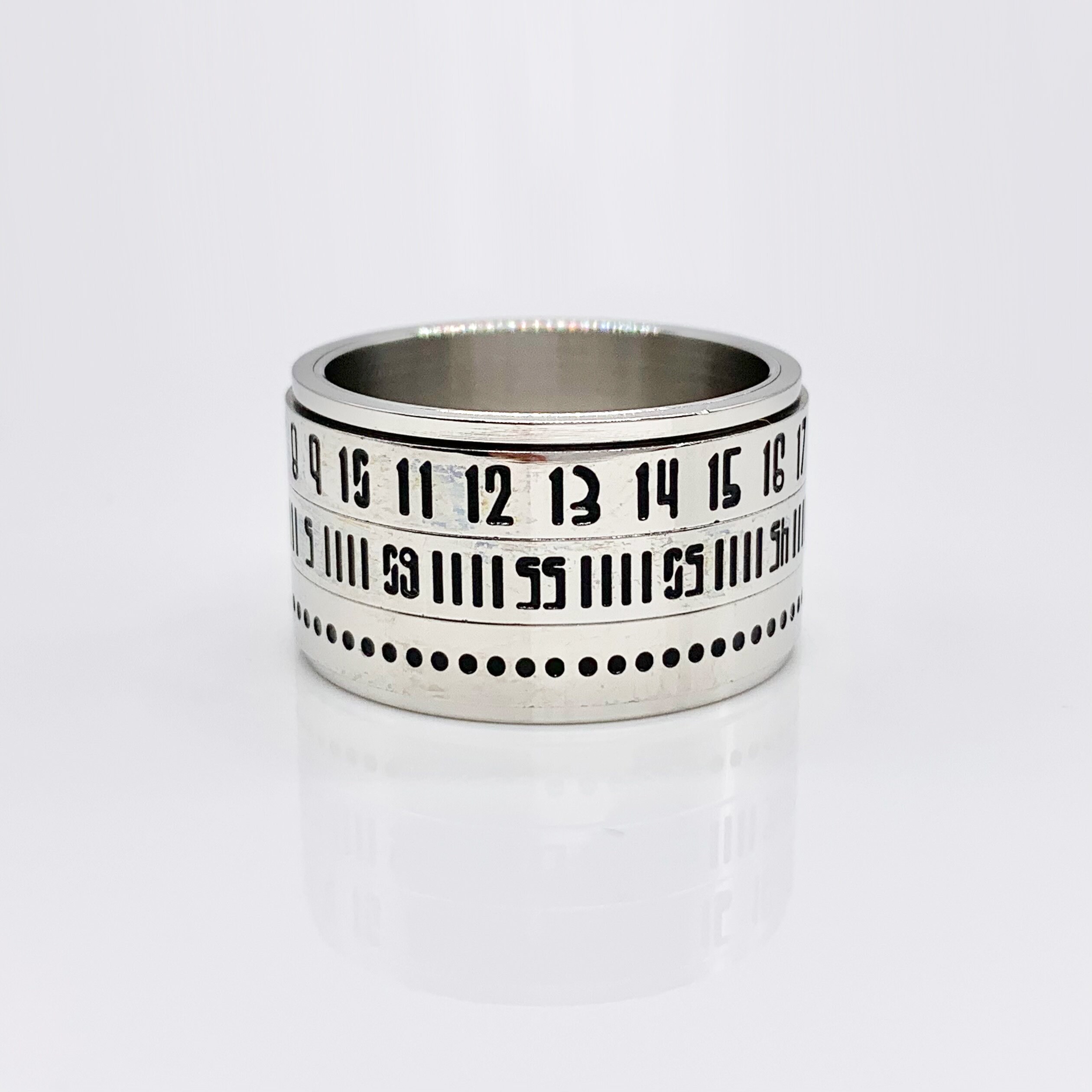 Lens Spinner Ring Moving Worry Ring Rotating Ring for Anxiety | Etsy