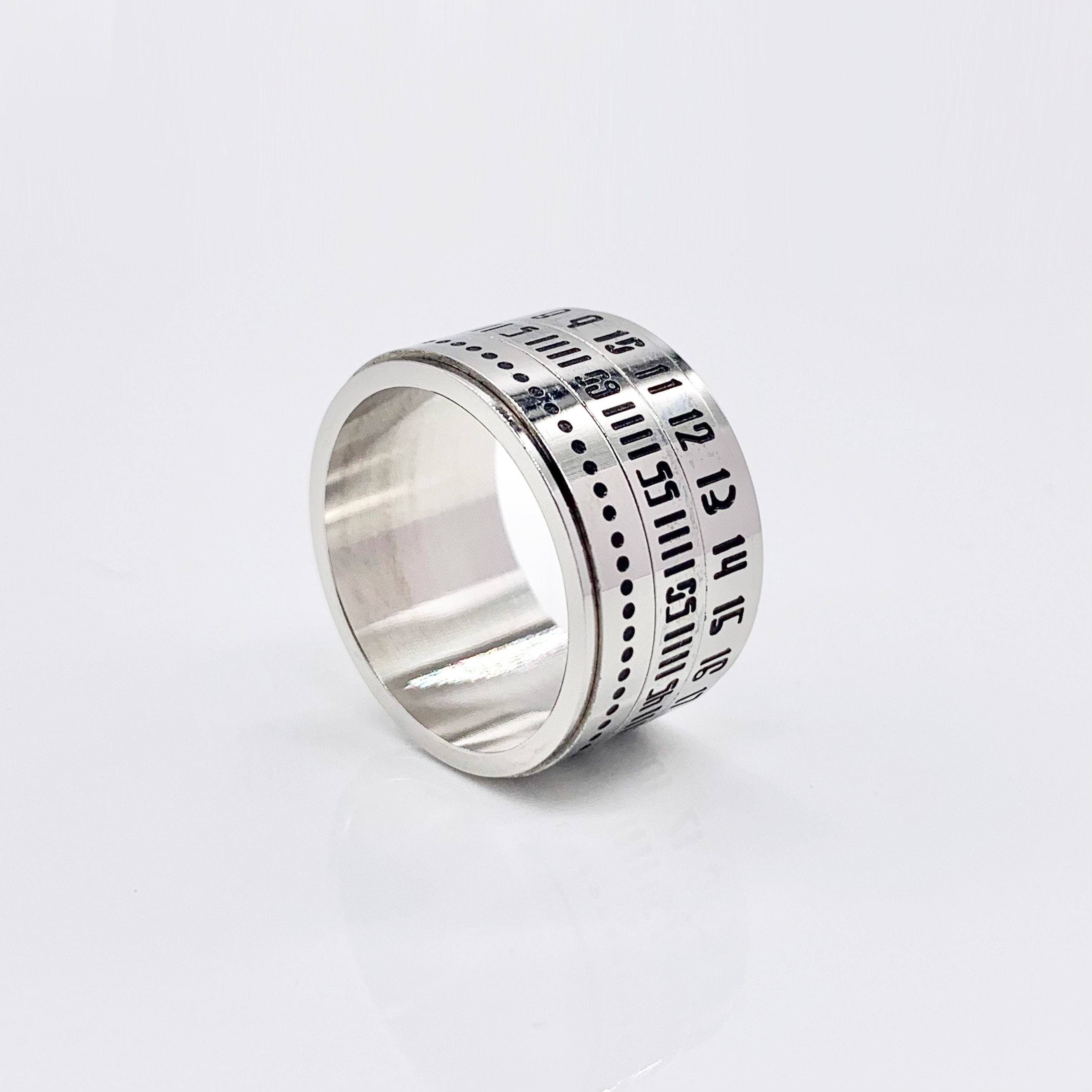 Lens Spinner Ring Moving Worry Ring Rotating Ring for Anxiety | Etsy