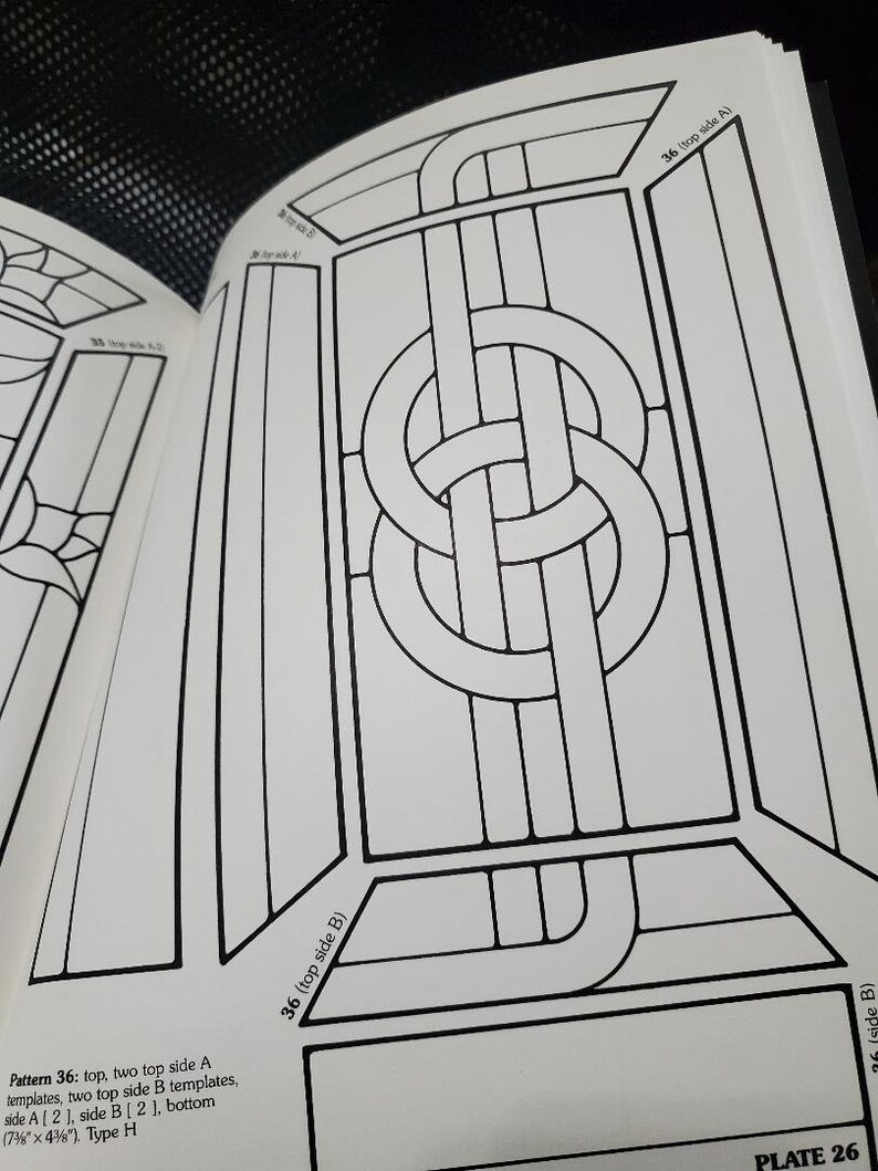 Stained Glass Boxes Pattern Book - Etsy